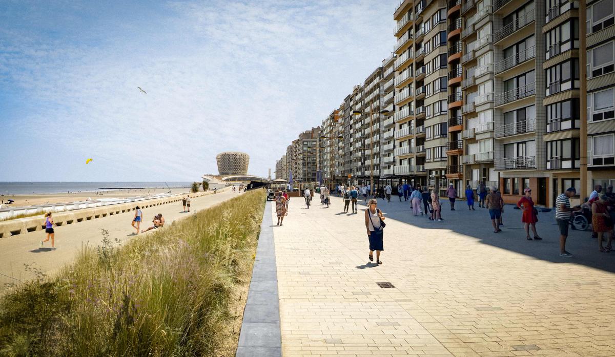 Voordelen van de nieuwe zeedijk | Gemeente Middelkerke